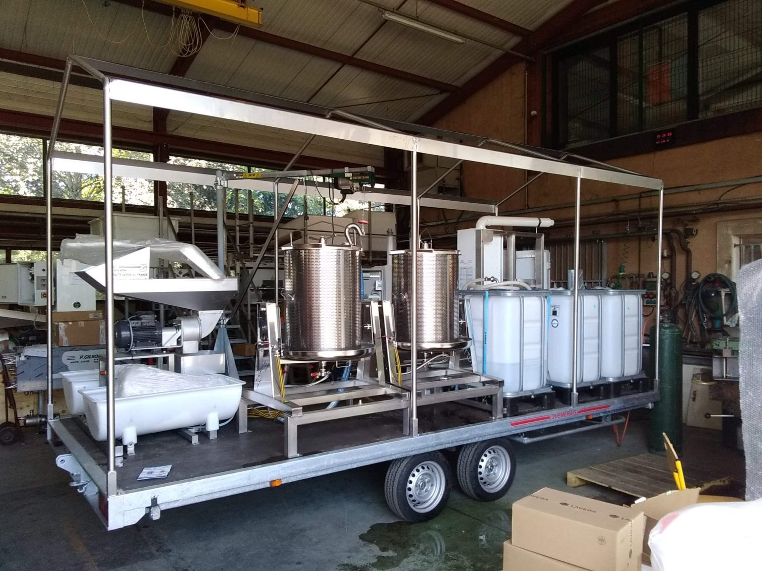 New pasteurization product : ergopast